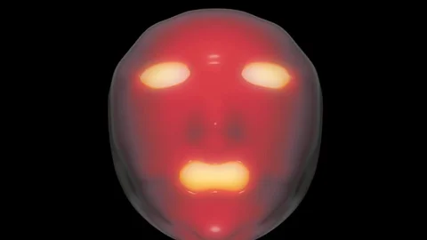 Spooky scary animated Halloween weird cr... | Stock Video | Pond5