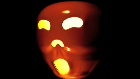 Spooky scary animated Halloween weird cr... | Stock Video | Pond5