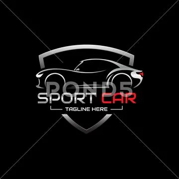 Sport car concept logo design template for automotive industry: Graphic ...
