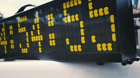 Countdown Timer Car Stock Video Footage | Royalty Free Countdown Timer ...