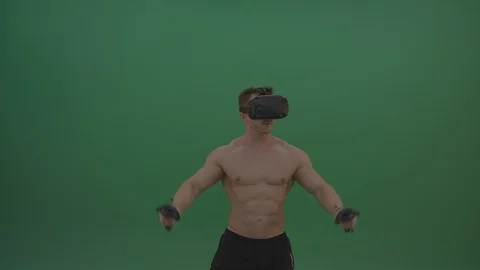 Bodybuilder Green Screen Stock Videos – Royalty-Free HD & 4K Videos