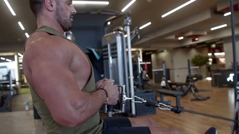 Sport Recreation Bodybuilding Lifting We... | Stock Video | Pond5