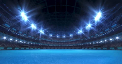 Stadium Blue Stock Video Footage | Royalty Free Stadium Blue Videos | Pond5