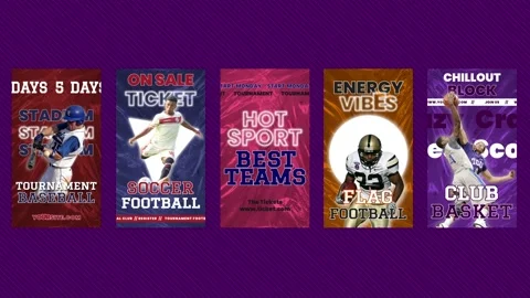 After Effects Template: Sports Instagram Reels #234493540