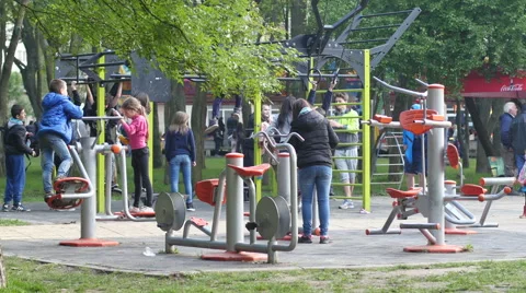 People Playground Mıod Stock Videos – Royalty-Free HD & 4K Videos