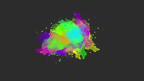 Ink Spread White Background Stock Video Footage | Royalty Free Ink ...