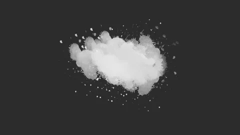 Ink Spread White Background Stock Video Footage | Royalty Free Ink ...