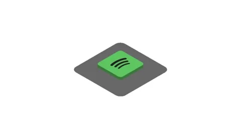 spotify icon background animated, logo s... | Stock Video | Pond5