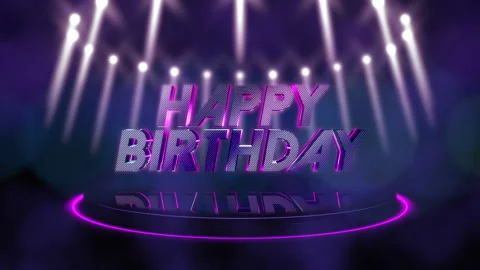 Birthday Background Stage Stock Videos – Royalty-Free HD & 4K Videos ...