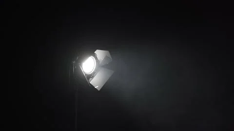 Spotlight light for the stage. Shots of ... | Stock Video | Pond5