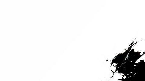 Spread of black ink in the background fr... | Stock Video | Pond5