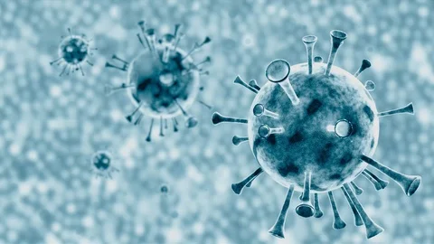 Spreading Corona Virus Infection X Ray V... | Stock Video | Pond5