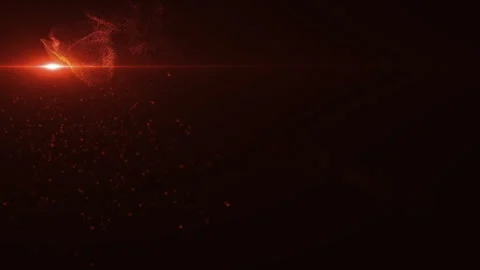 Spreading light on a black background | Stock Video | Pond5