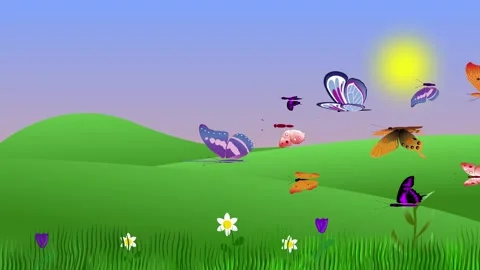 Spring Animation Stock Footage ~ Royalty Free Stock Videos | Pond5