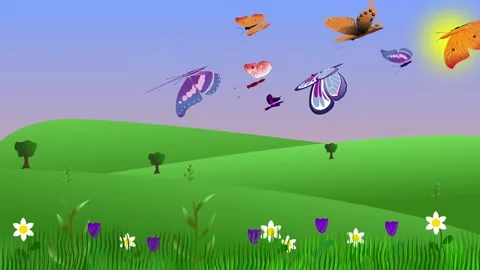 Spring Animation Stock Footage ~ Royalty Free Stock Videos | Pond5