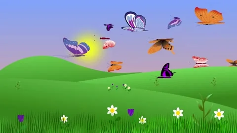 Spring Animation Stock Footage ~ Royalty Free Stock Videos | Pond5