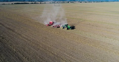 Green Tractor Stock Footage ~ Royalty Free Stock Videos | Pond5