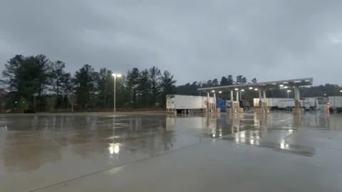 Sprint Gas Station convenience store and... | Stock Video | Pond5