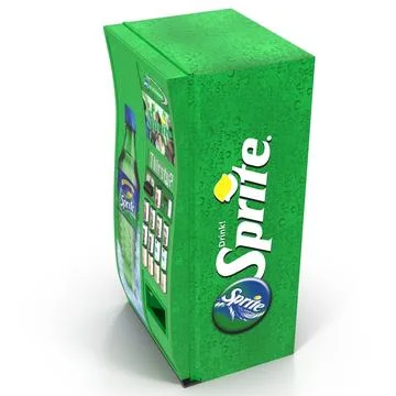3D Model: Sprite Vending Machine 3D Model #90620251 | Pond5