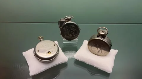 spy camera disguised as pocket watch | Stock Video | Pond5