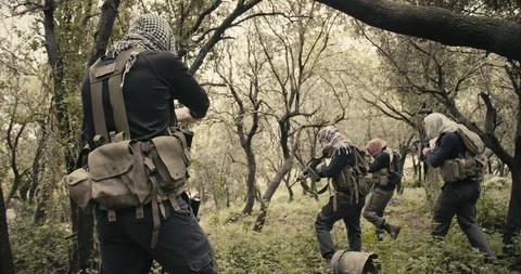 Islamic Terrorists Stock Video Footage | Royalty Free Islamic ...