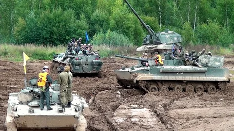 Squad of strikeball team with machine su... | Stock Video | Pond5