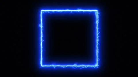 Square figure with no fill electric disc... | Stock Video | Pond5