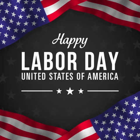 Square Happy Labor Day Background, Anima... | Stock Video | Pond5