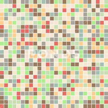 Square mosaic color palette . color combo harmony: Royalty Free #82250466