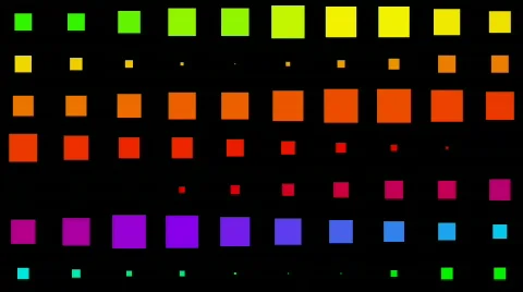 Square neon light array matrix backgroun... | Stock Video | Pond5