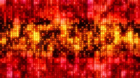 Square Pattern Red Orange Looping Animat... | Stock Video | Pond5