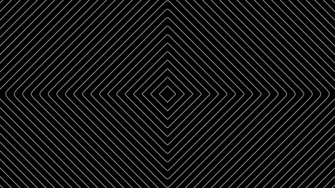 Square pulse geometric on black backgrou... | Stock Video | Pond5