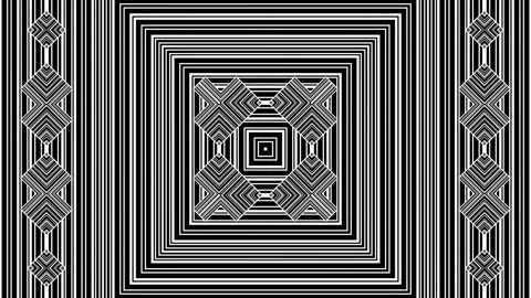 Square Shape Geometric Pattern Loopable ... | Stock Video | Pond5