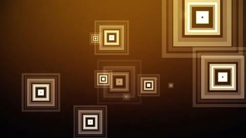 Squares spring up on a colorful backgrou... | Stock Video | Pond5