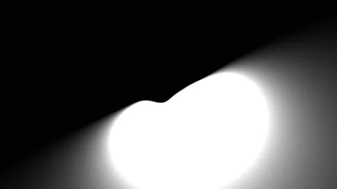 Squishing Blob Mask Changing Shape | Stock Video | Pond5