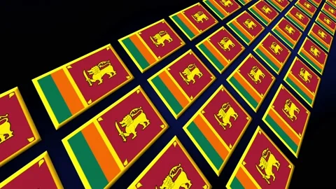 Sri Lanka Flag Animated Background 3d An... | Stock Video | Pond5