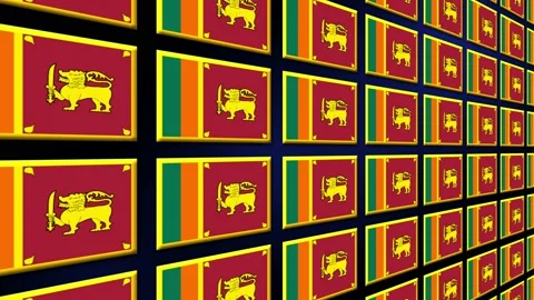 Sri Lanka Flag Animated Background 3d An... | Stock Video | Pond5