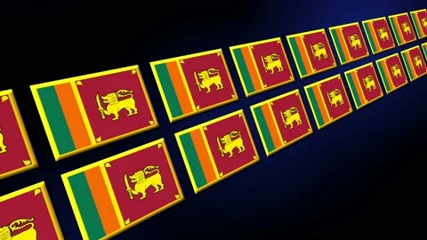 Sri Lanka Flag Animated Background 3d An... | Stock Video | Pond5