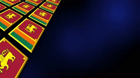 Sri Lanka Flag Animated Background 3d An... | Stock Video | Pond5