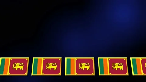 Sri Lanka Flag Animated Background 3d An... | Stock Video | Pond5