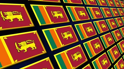 Sri Lanka Flag Animated Background 3d An... | Stock Video | Pond5