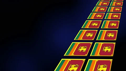 Sri Lanka Flag Animated Background 3d An... | Stock Video | Pond5