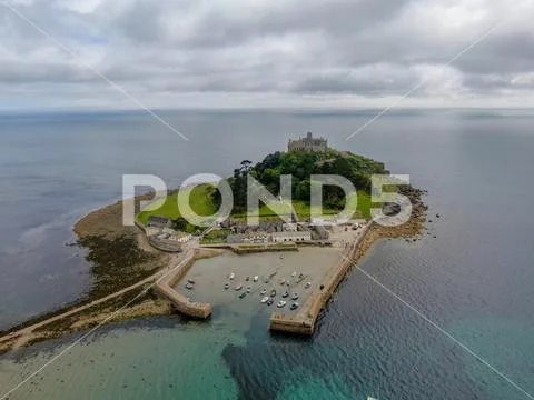 Photograph: St Michael's Mount is a small tidal island in Mount's Bay ...