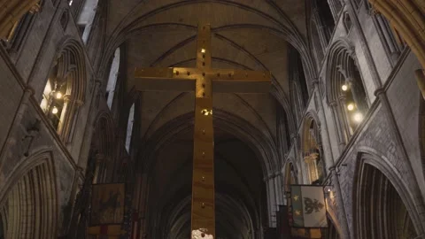 Cathedral Cross Stock Footage ~ Royalty Free Stock Videos | Pond5