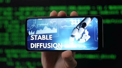 Stable Diffusion Slender Stock Footage ~ Royalty Free Stock Videos | Pond5