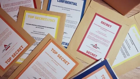 Stack of various yellow manila folders w... | Stock Video | Pond5