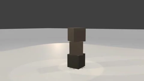 Stacked boxes 3DCG cube animation motion... | Stock Video | Pond5
