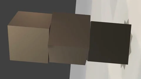 Stacked boxes 3DCG cube animation motion... | Stock Video | Pond5