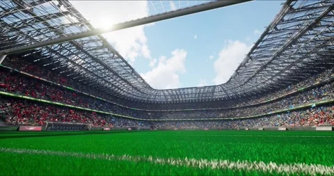 Stadium Arena. animated crowd fans, Dyna... | Stock Video | Pond5