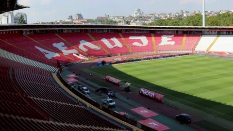 Red Star Belegrade Stock Video Footage | Royalty Free Red Star ...